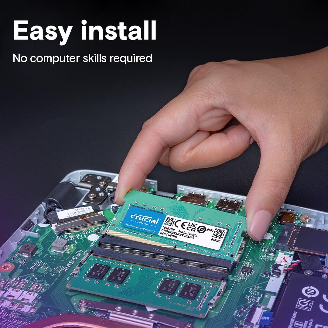 Crucial RAM 64GB Kit (2x32GB) DDR4 3200MHz