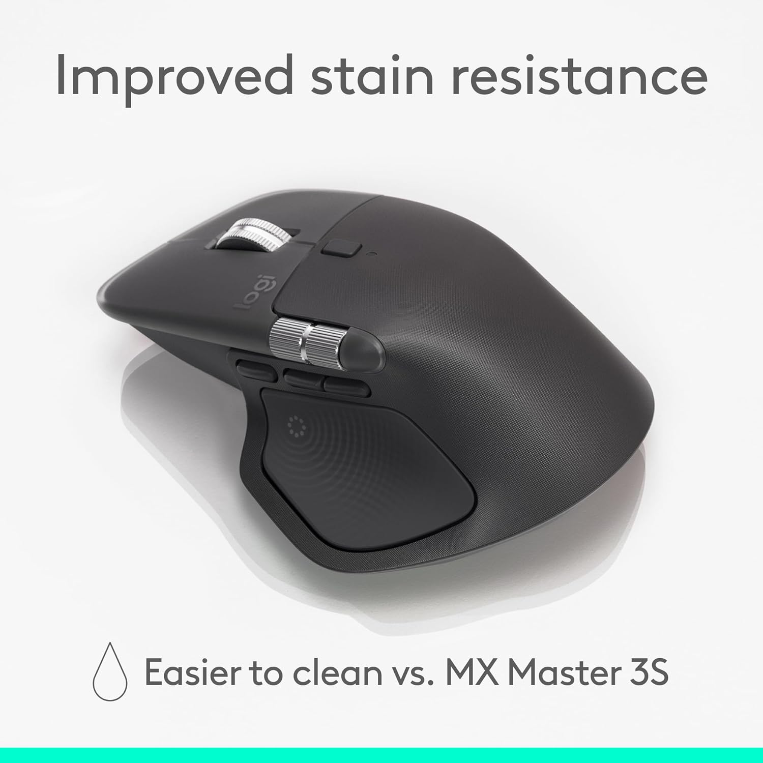 Logitech MX Master 4 Ergonomic Wireless Mouse | Graphite