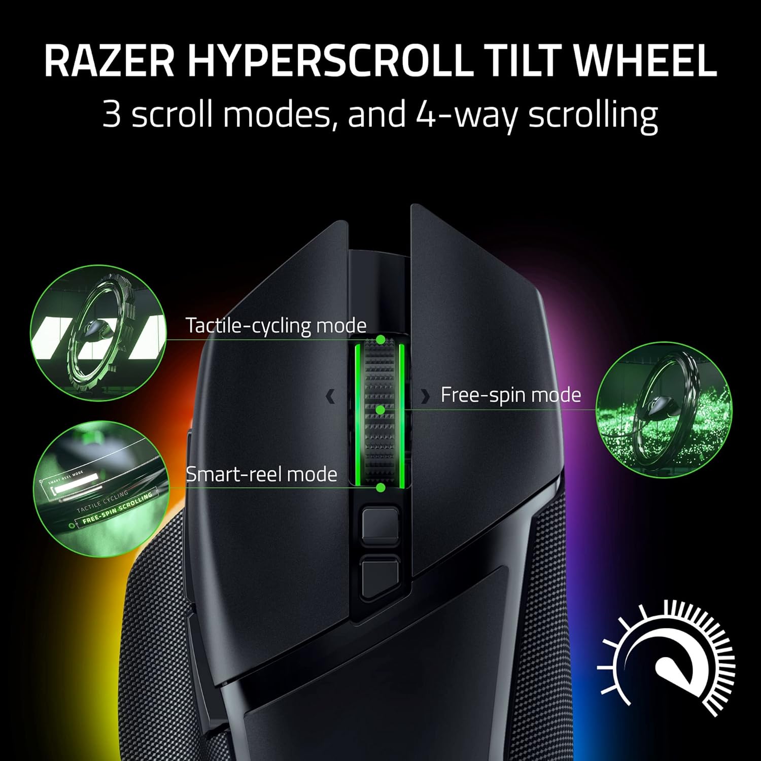 Razer Basilisk V3 Pro Wireless Gaming Mouse – Black